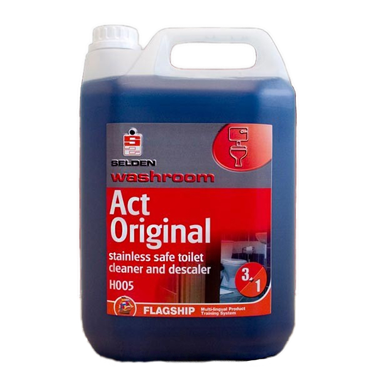 Act Original 4 in 1 Toilet Cleaner/Descaler/Sanitiser,1x5Lt (Selden)