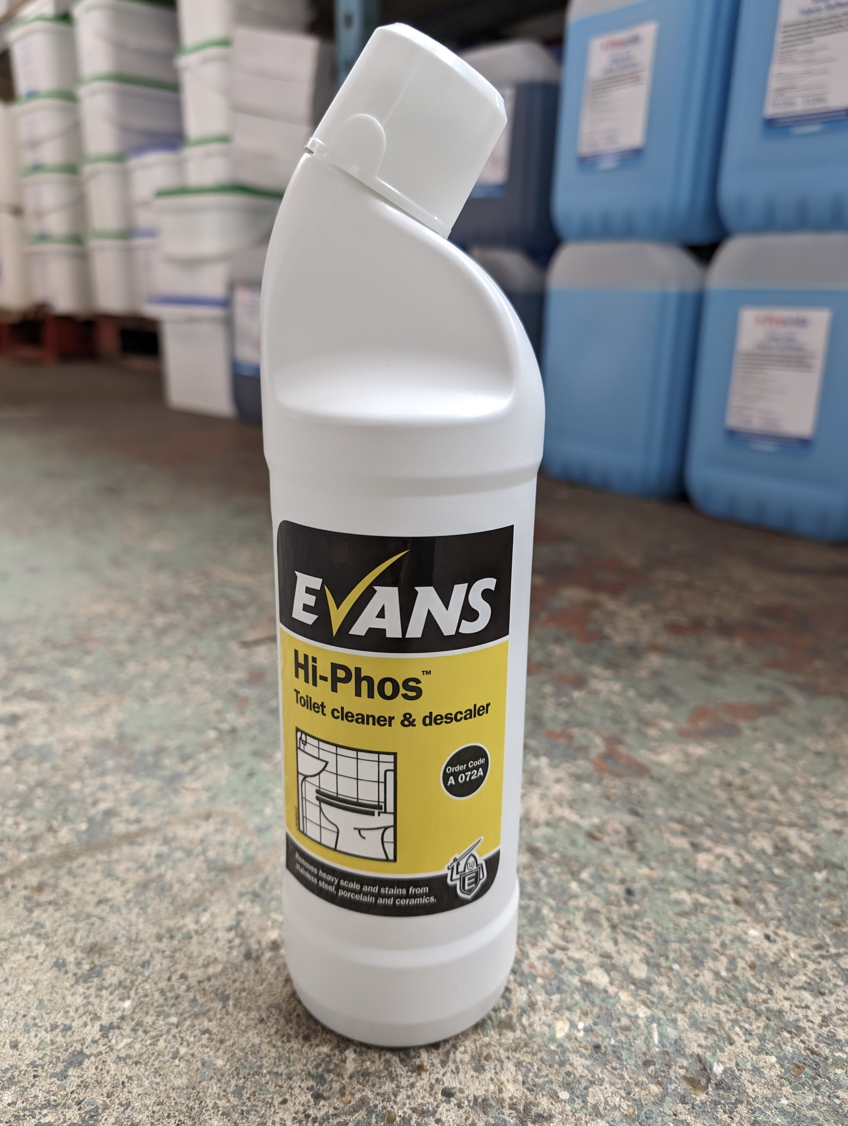 Evans Hi-Phos Acid Cleaner & Descaler Case 6 x 1Ltr (A072AEV)