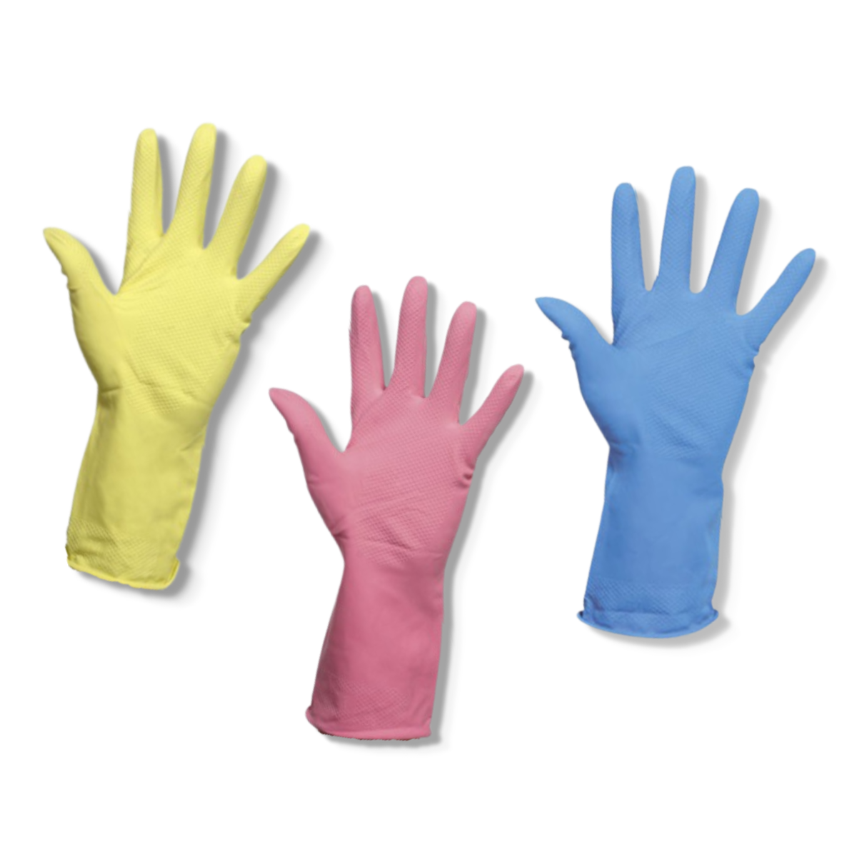 Household Gloves, Blue, Small (Feelers) 1 x pair (58RGS2)